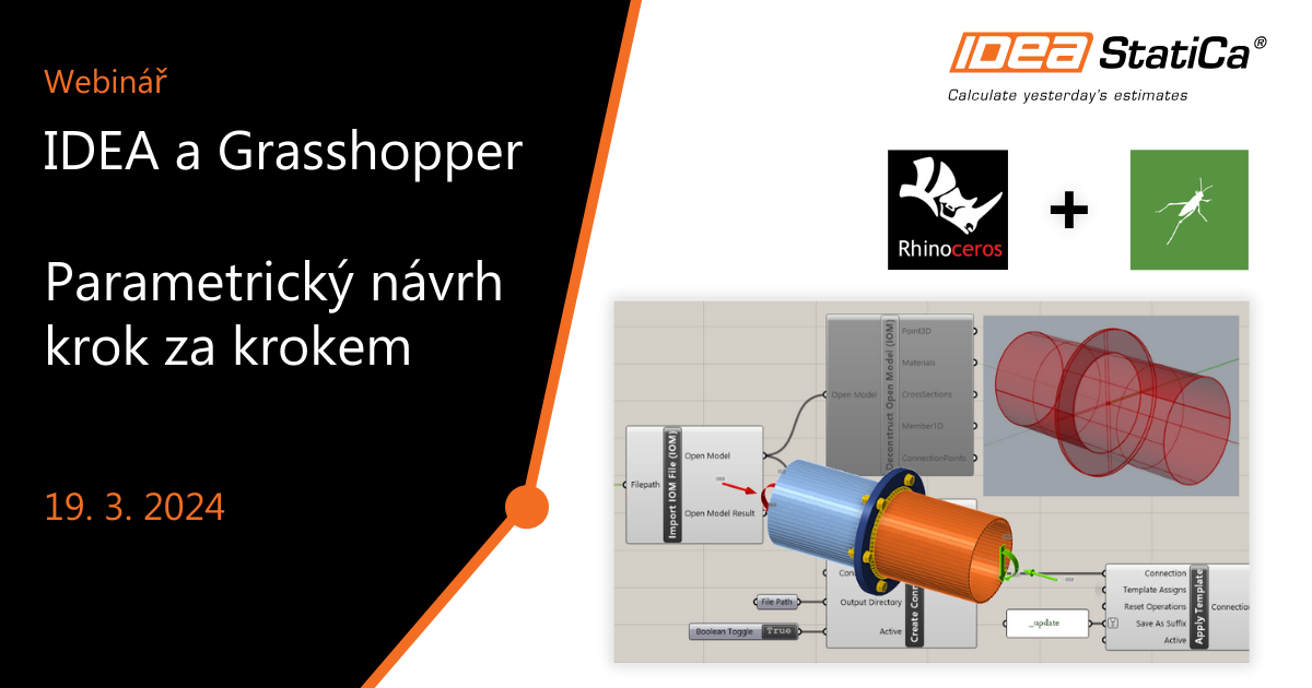 IDEA a Grasshopper - Parametrický návrh krok za krokem | IDEA StatiCa